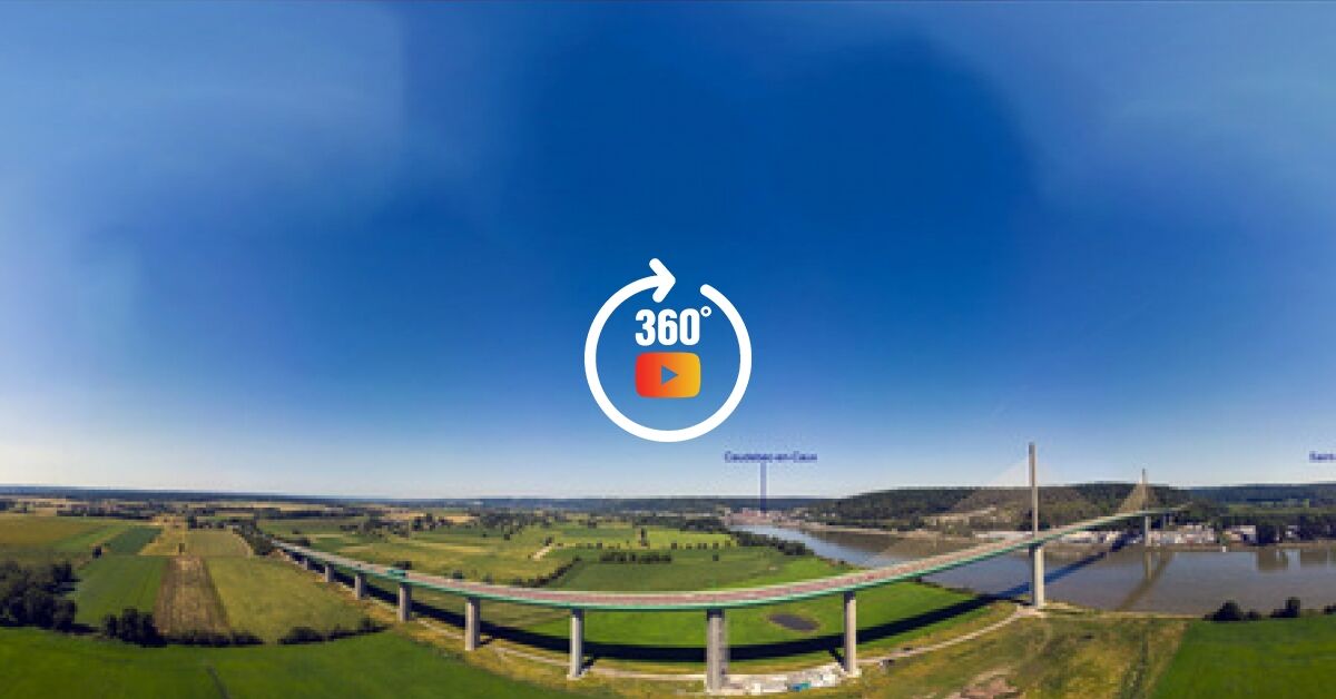 Le pont de Brotonne visite virtuelle | Klapty