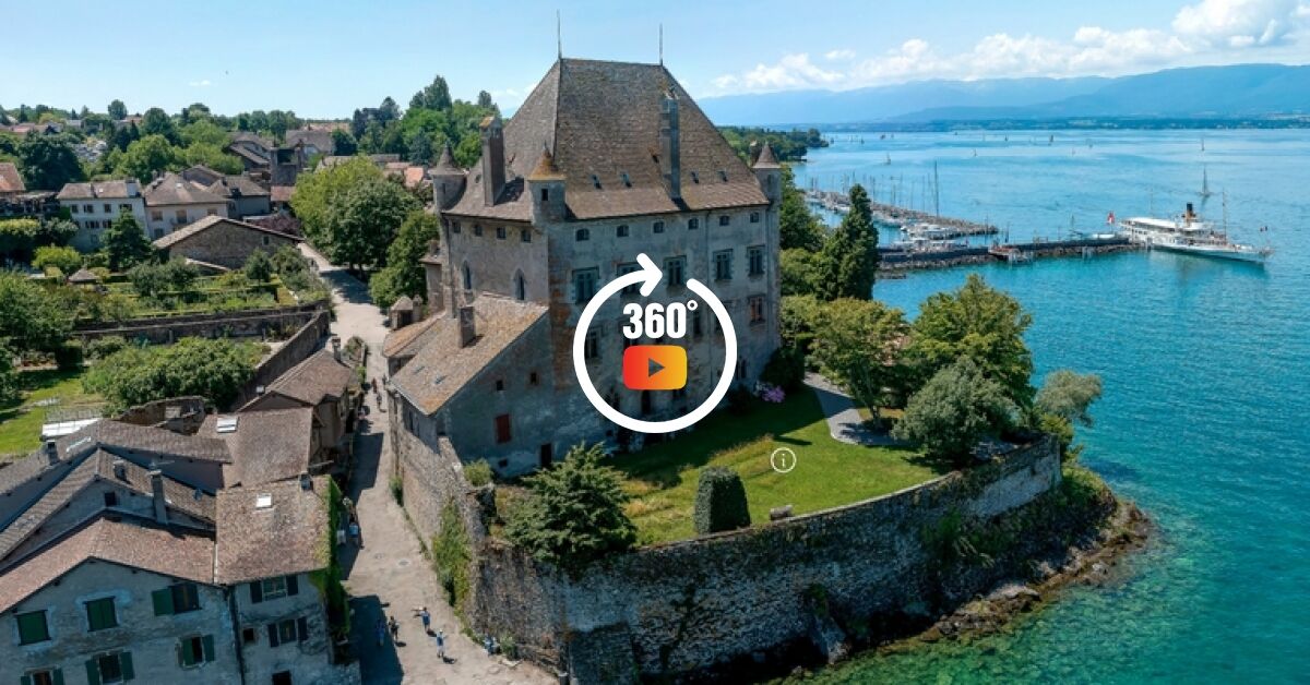 Yvoire, la perle du Lac Léman visite virtuelle | Klapty