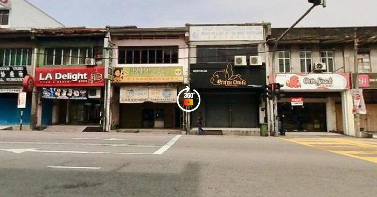 Double-Storey Commercial Shophouse on Jalan Aston in Bukit Mertajam ...